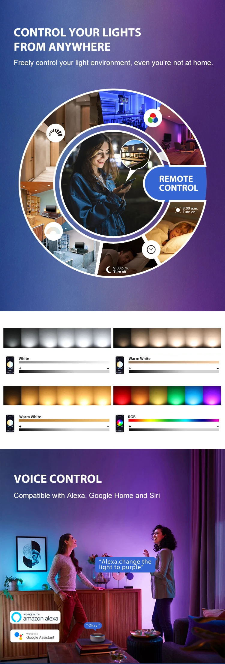 RGB LED SMART DOWNLIGHT