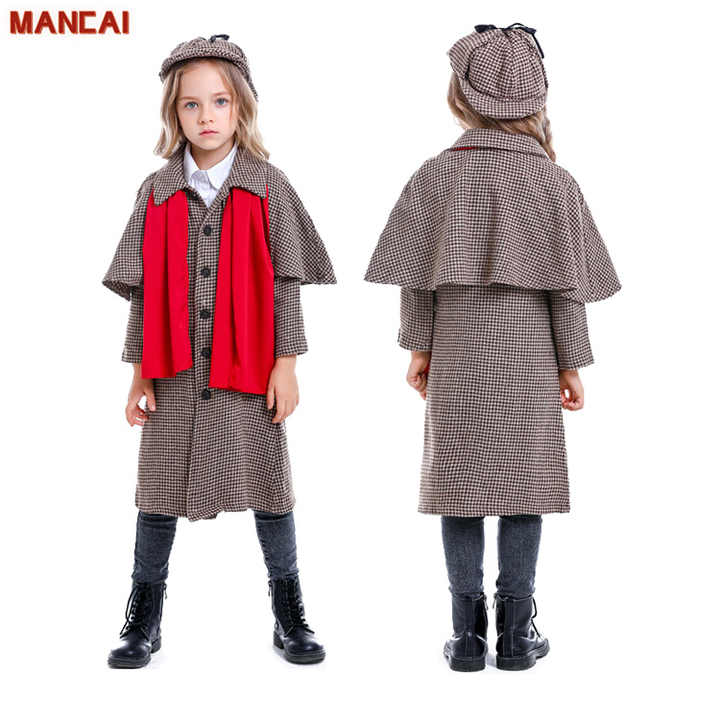 Detective Costume for Kids - Perfect for Halloween Cosplay