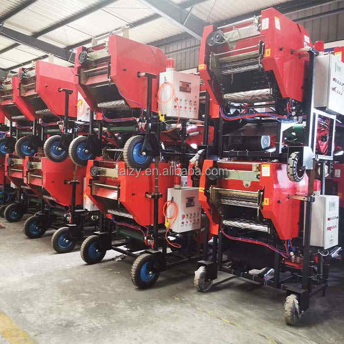 2025 Full Automatic Diesel Engine Round Straw Mini Hay Baler