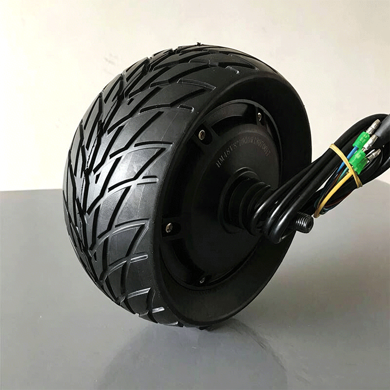 60km/h Disc Brake Scooter Motor 8 Inch Wide Tire Dual Drive 1500W 52V ...