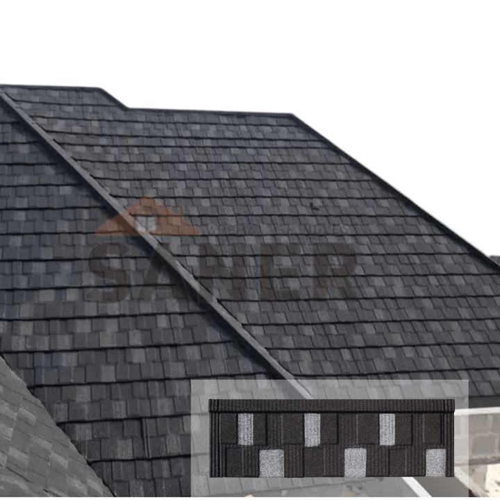 Best Price Modern Block Color Stone Coated Metal Waterproof Roof ...
