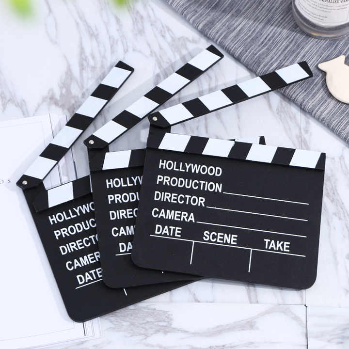 Photo Booth Prop Photography Studio Movie Video TV Directors Wooden ...