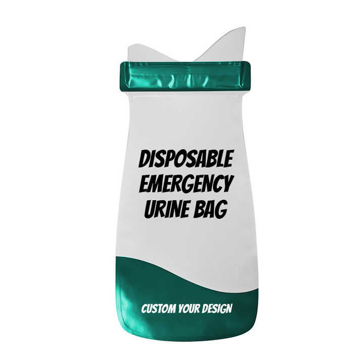Custom Outdoor Disposable Urine Bags Emergency Mini Toilet Portable Pee ...