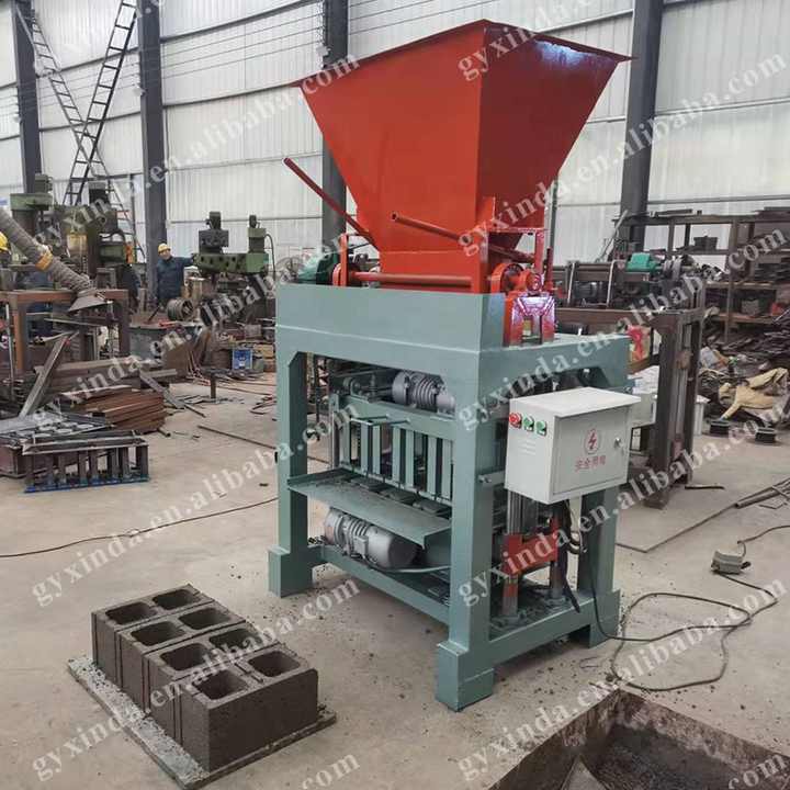 For Construction Smal-scale Simple Operation Concrete Brick Making ...