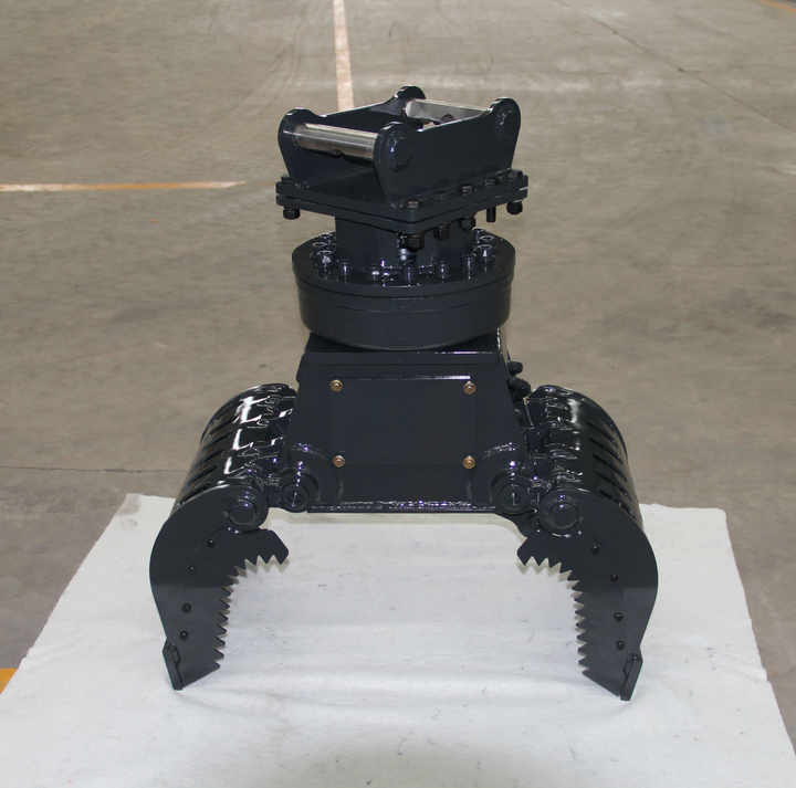 Excavator Rotating Grab Scrap Metal Grab Demolition Sorting Grapple for ...
