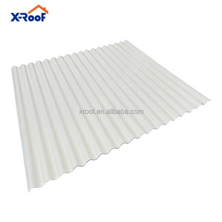 Flame Retardant and Impact-Resistant PVC Corrugated Roof Tile ...