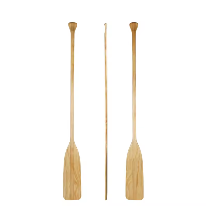5 Feet Wooden Canoe Paddle Customized logo Wooden Craft Oars with ...