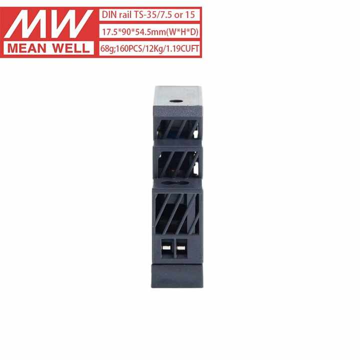 MeanWell DDR-15G-3.3 15W 3.3V DC-DC Din Rail Power Supply Single Output ...