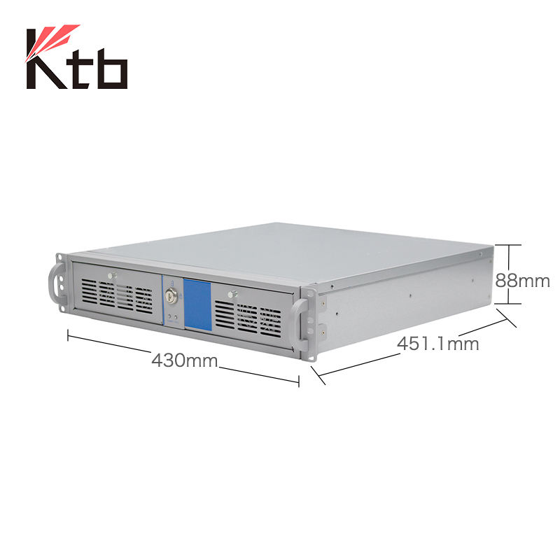 KTB IPC-2030A 2U 19-inch Rackmount Industrial PC with Fans 10*USB Slots ...
