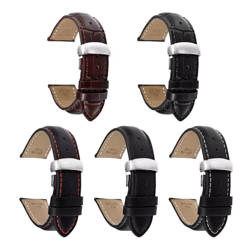 Factory Customized 20mm Watch Straps Moisture Absorbing Leaving Natural ...