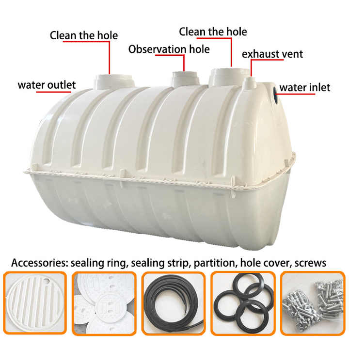 Biodigester Septic Tank 500L - Durable & Efficient Solutions