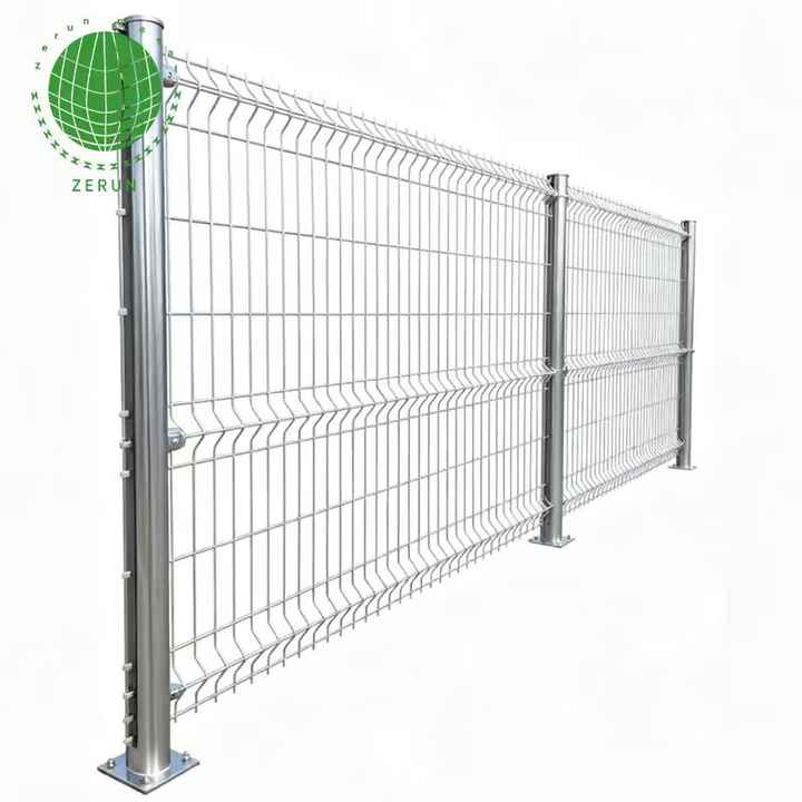 Home Outdoor Decorative 3D Curved Welded Wire Mesh Garden Fence with Powder Coated Finish Eco ...