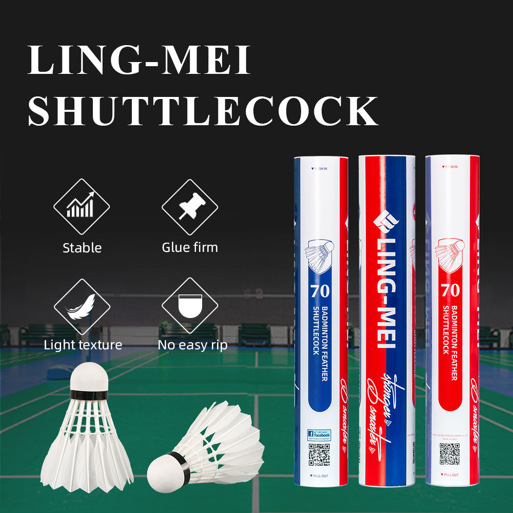 How to Choose the Best Badminton Shuttlecock Ling Mei 80 Pro for ...