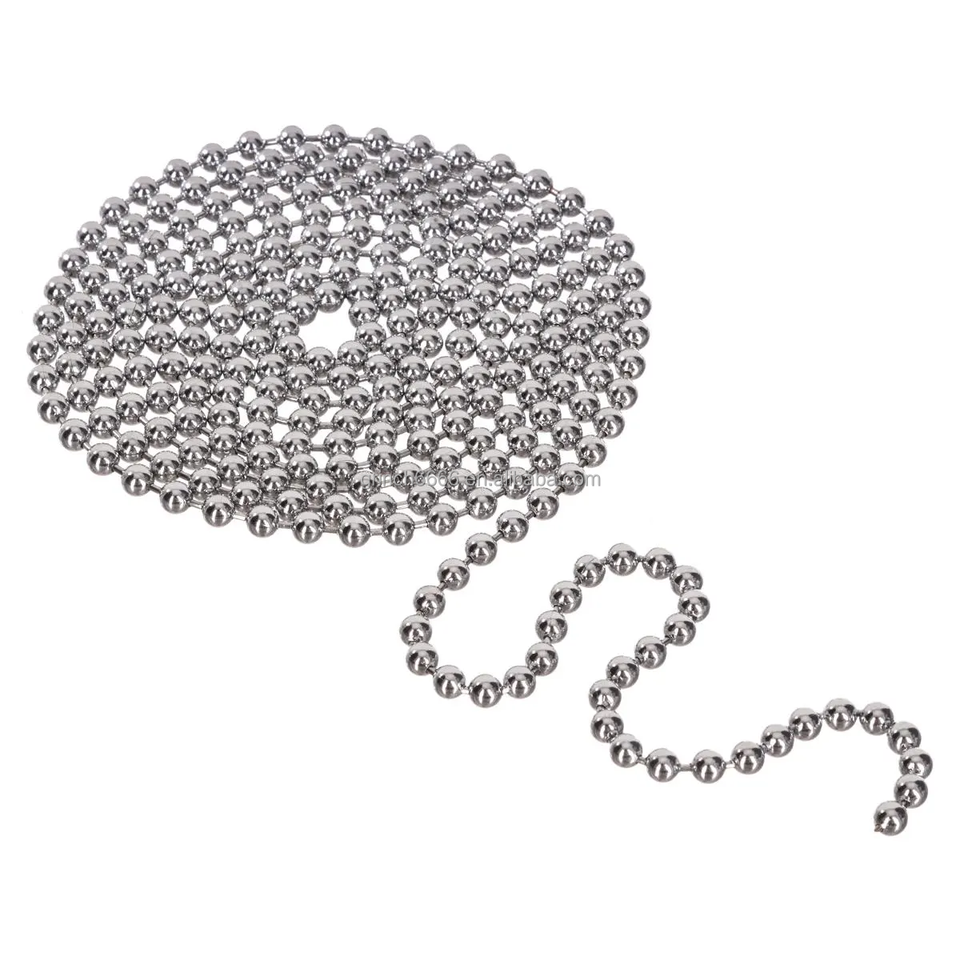 Stainless Steel Pie Chain - Eco-Friendly Baking Weights