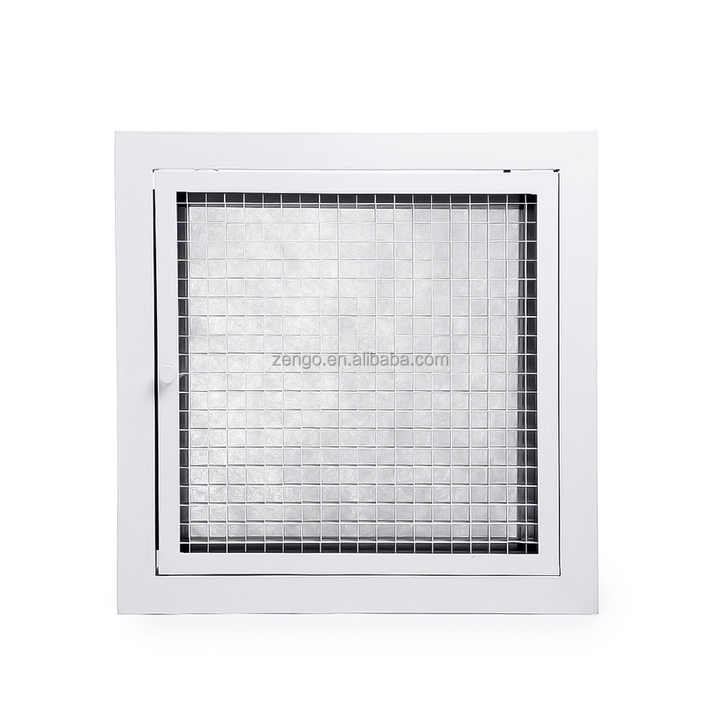 Cube Core Aluminum Egg Crate Grille Ceiling Hinge Type Square Eggcrate ...