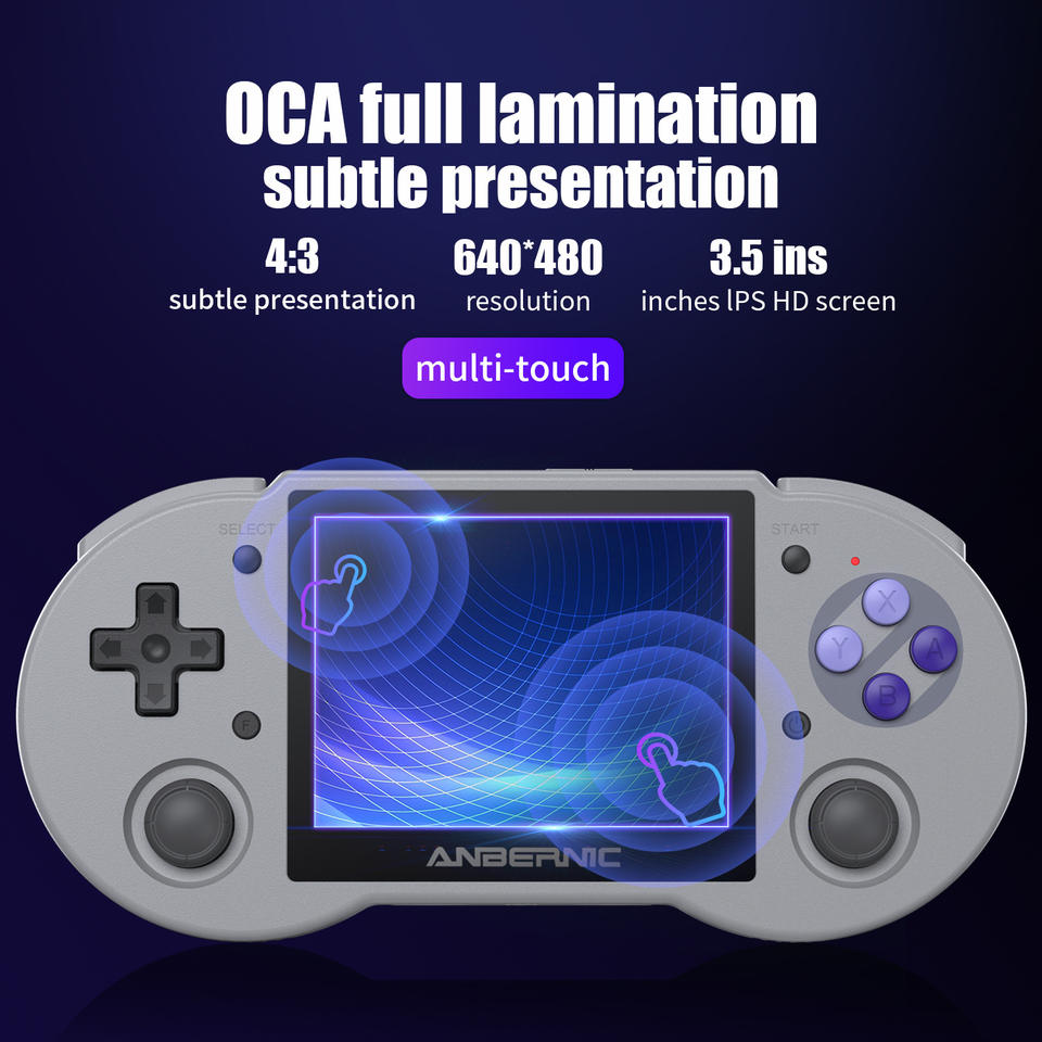 RG353P Android 14 Open Source Handheld Game Console 640x480 Screen ...