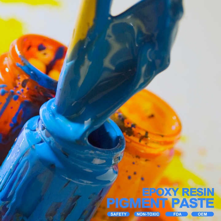 CNMI Chemical Pigment Paste Metallic Highly Pigmented Epoxy Resin Dye ...
