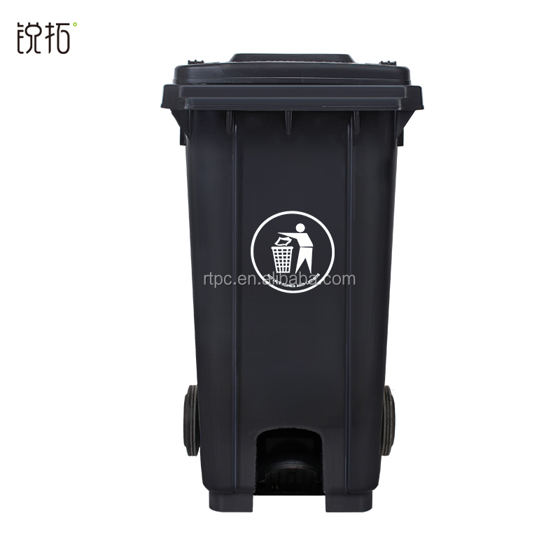 120L Pedal Wheelie Bin - Durable & Eco-Friendly Waste Container