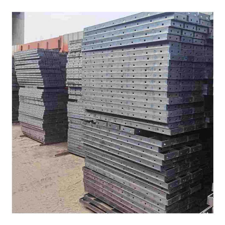 Modular Reusable Construction Material Column Shuttering Metal Steel ...