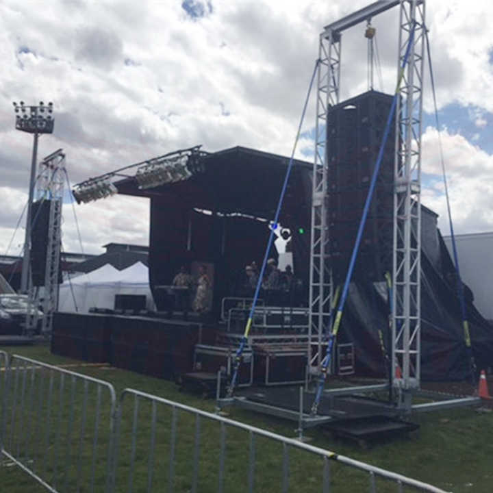 SINOSWAN ST70 Mobile Stage Trailer - Ideal for Outdoor Events