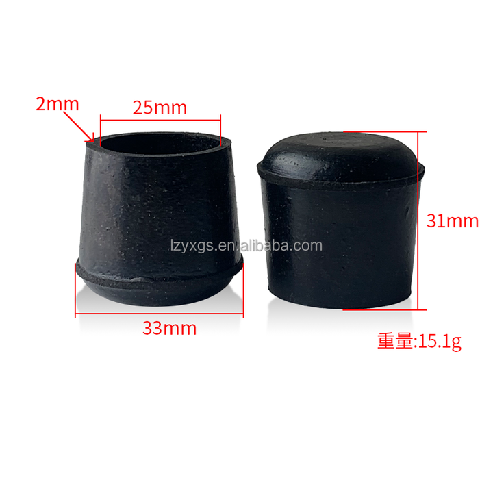 25 Thick Round Coat Mechanical Equipment Rubber Foot Mat Anti-slip Wear ...