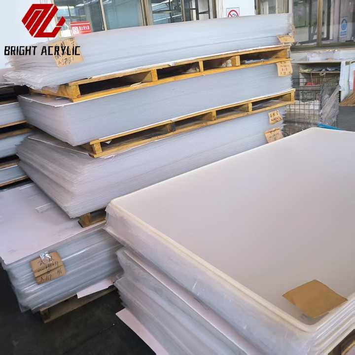 MINGLIANG Recyclable Cast Acrylic Sheet Board Easy-to-Fabricate Ribbed ...