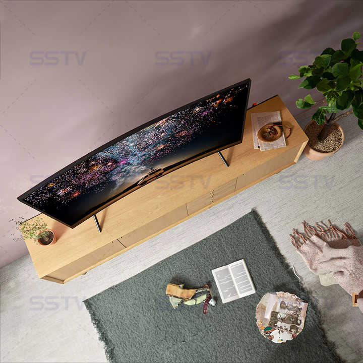 Curved Screen TV 65 Inch - 4K UHD Smart TV Experience
