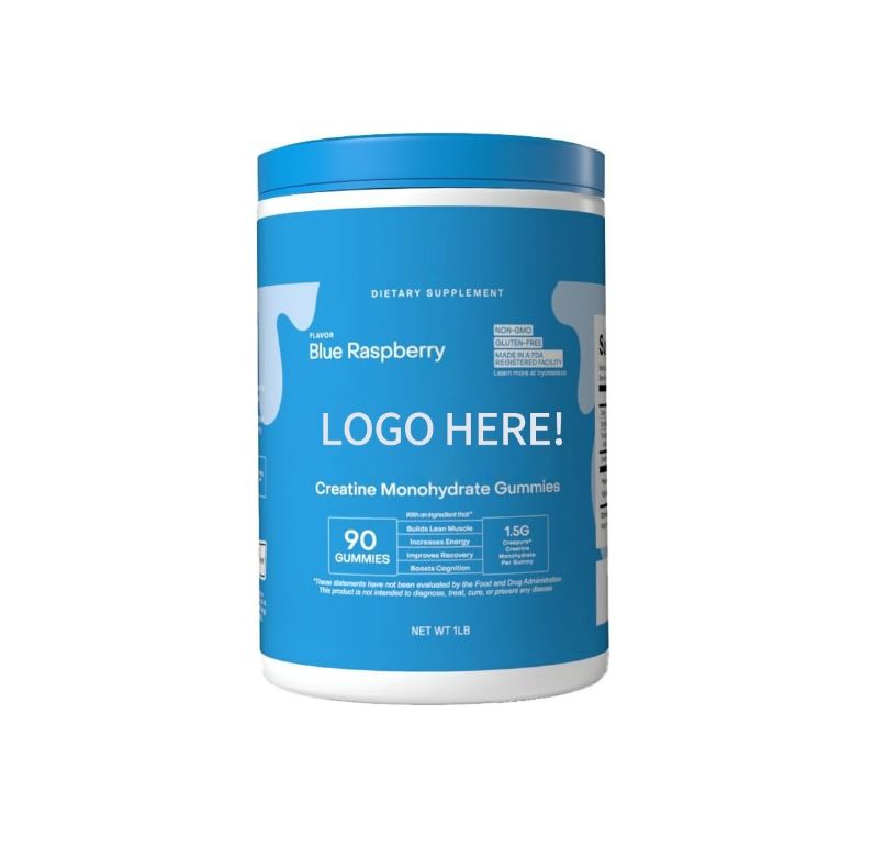 OEM Sugar-Free Vegan Gummy Candy Weight Gain Supplements with 5g ...