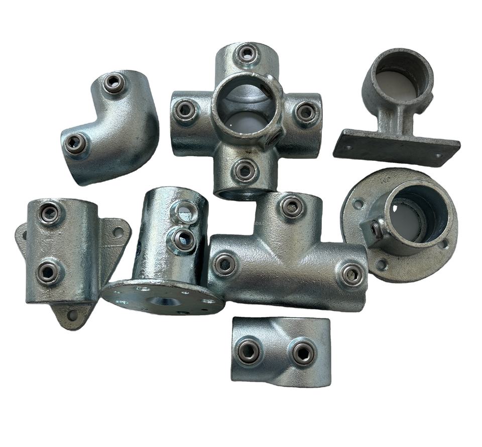 Malleable Iron Handrail Fittings Scaffolding Tube Clamp Key Clamp ...