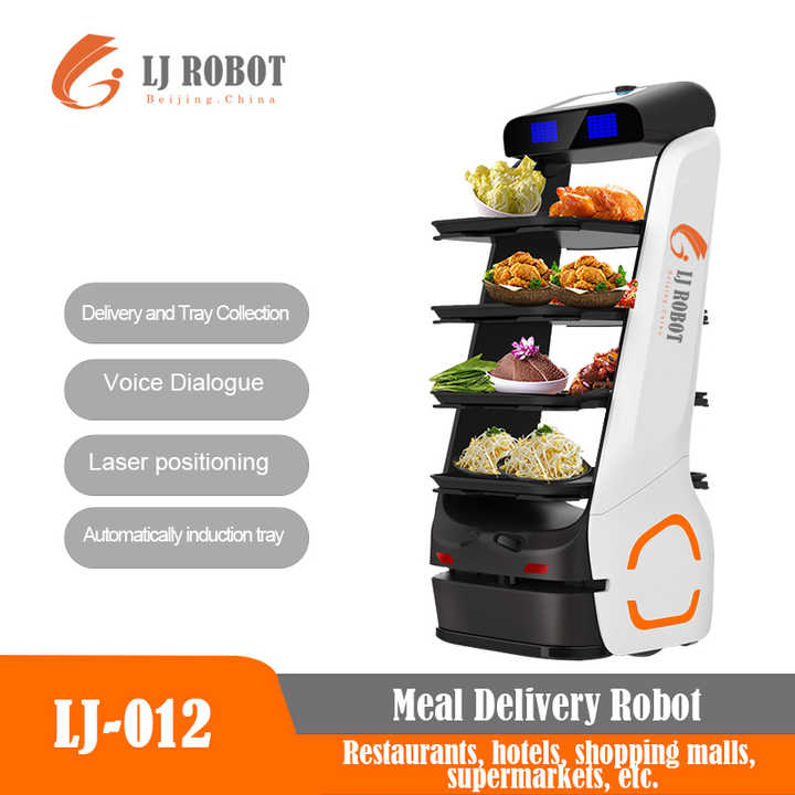 AI Room Service Humanoid Hotel Welcome Robot - Smart Waiter