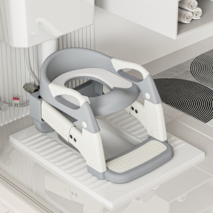 Kids Potty Training Seat - Foldable with Step Ladder
