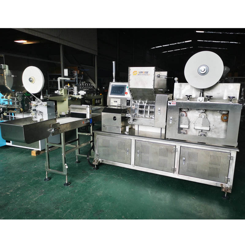 Straw Packing Machine Packaged With Paper BOPP Film Full Automatic ...