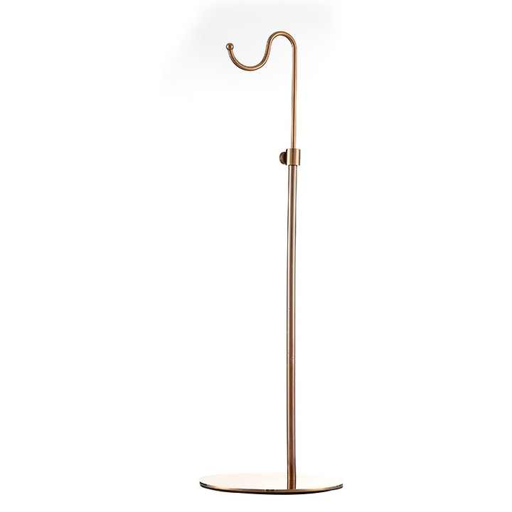 Modern Bag Display Stand - Single Hook Adjustable Height