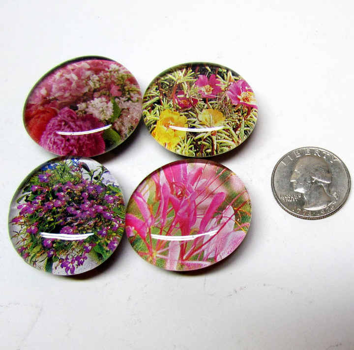 Custom 3d Souvenir Promotional Fridge Magnets Glass Round Fridge Magnet ...