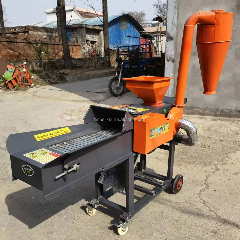 Forage Baling Machine Farm home Straw Crusher Dry and Wet Dual-Purpose ...