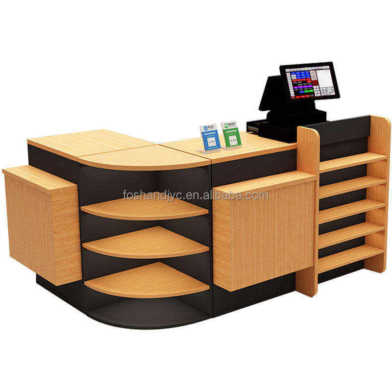 Store Cashier Table - Durable and Stylish Checkout Counter