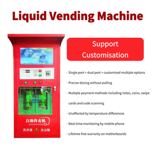 Coin Operated Liquid Detergent Dispenser - High Performance Vending ...