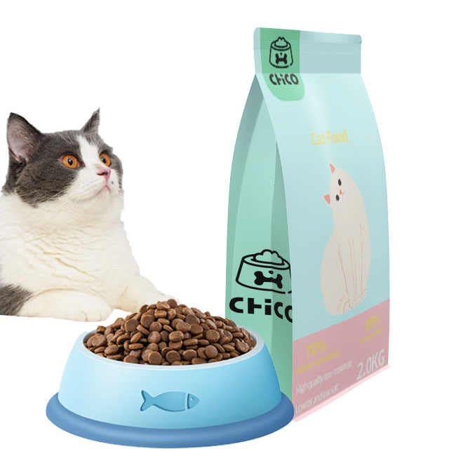 High Protein Grain-Free Dry Cat Food in Bulk OEM & ODM Seafood Flavor ...