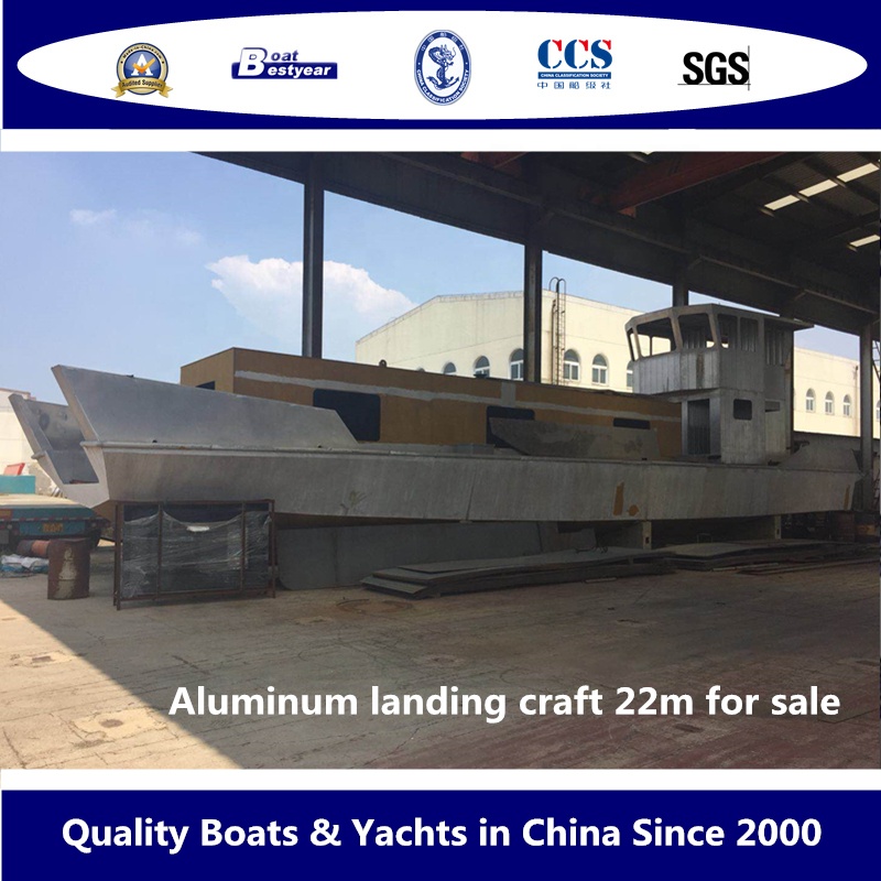 Aluminum Landing Craft - 24ft Cargo Work Boat New Design