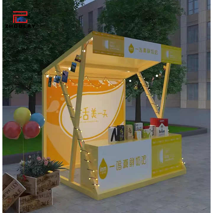 Market Stall Commercial Street Rack Night Market Stand Movable and ...