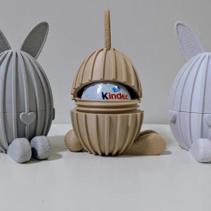 Linda New 3D printed toy Easter desktop ornament simulation model toy ...