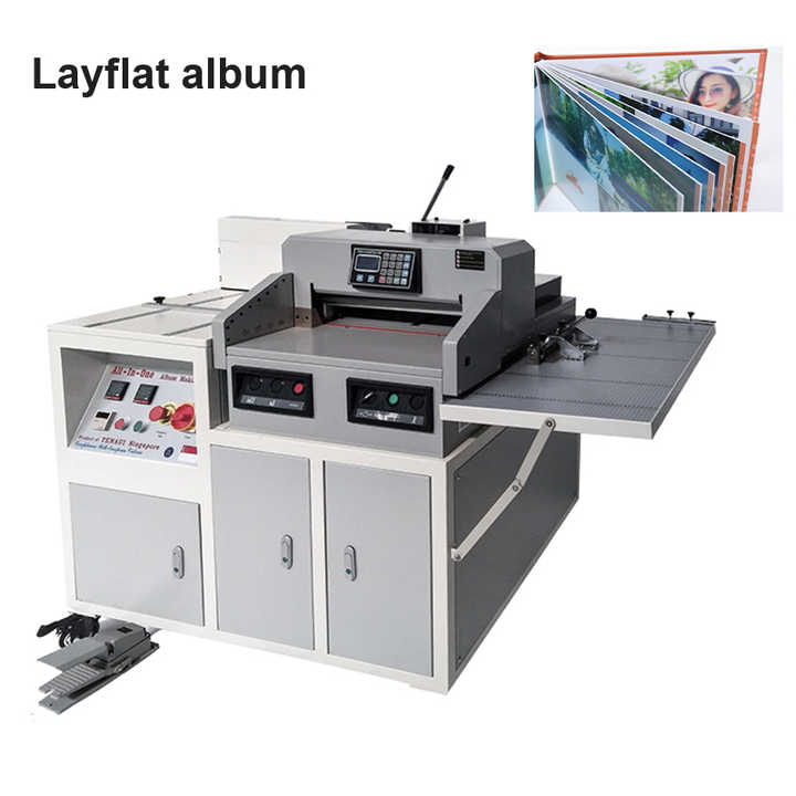 Double100 Automatic Lay Flat Photobook Binding Making Machine for ...