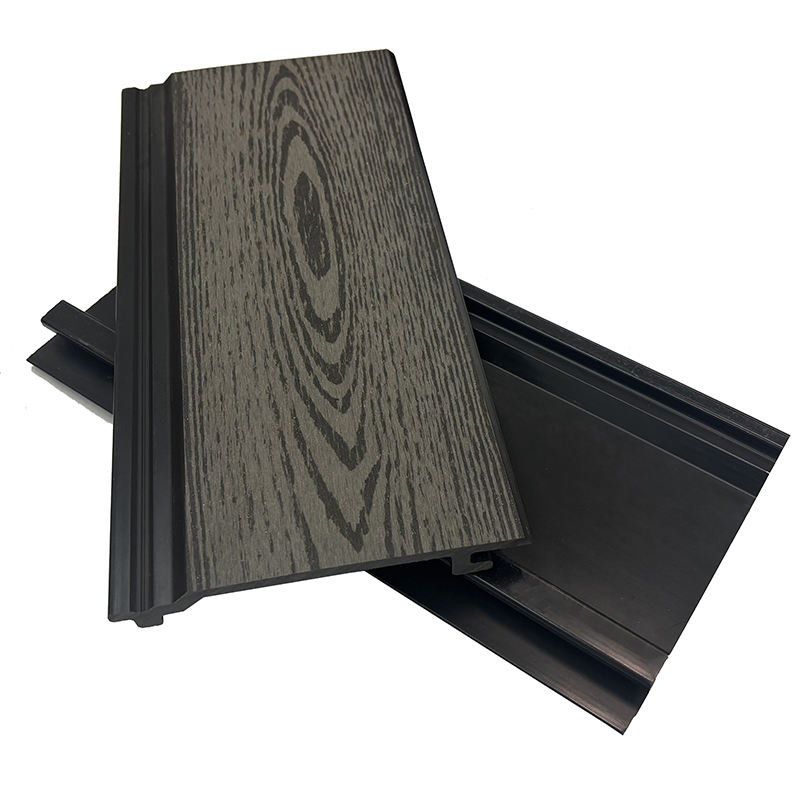 Classic 148x21 mm Composite Timber Wall Panels Customized 2D Wood Grain ...
