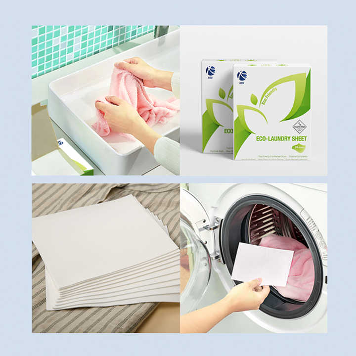 New trend product eco-friendly super cleaning clothes laundry sheet ...