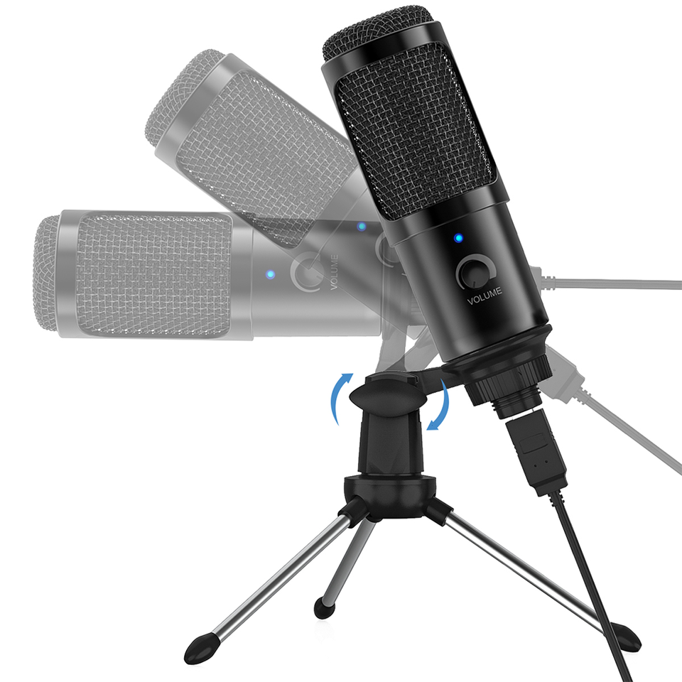 New Bee DM18 USB Microphone - Ideal for Singing & Recording