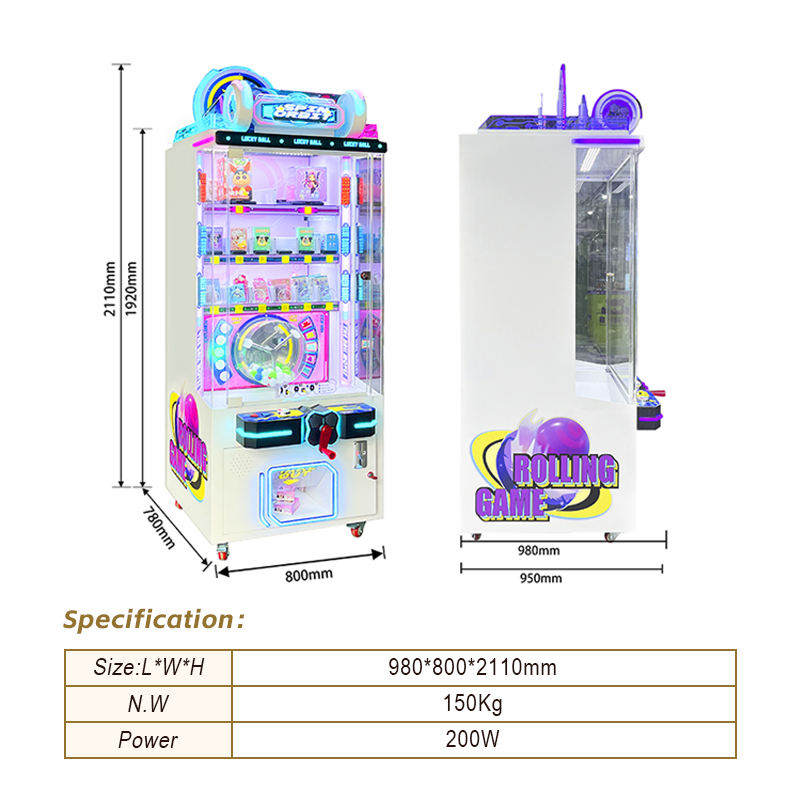 Professional Commercial Redemption Lucky Ball Spring Mechanism Factory ...