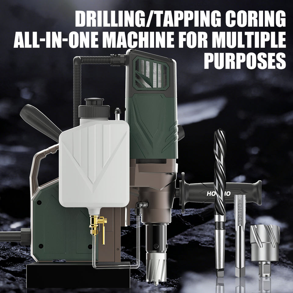 Industrial Heavy Duty 220V Magnetic Drill Machine - 1600W