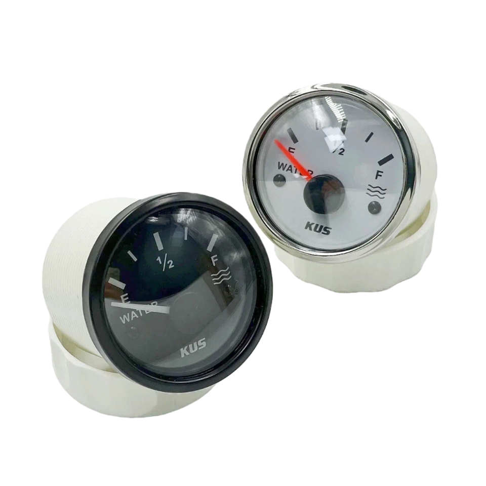 ZEXI IP67 12V/24V 316 Stainless Steel Water Level Gauge Anti-Fog Convex ...