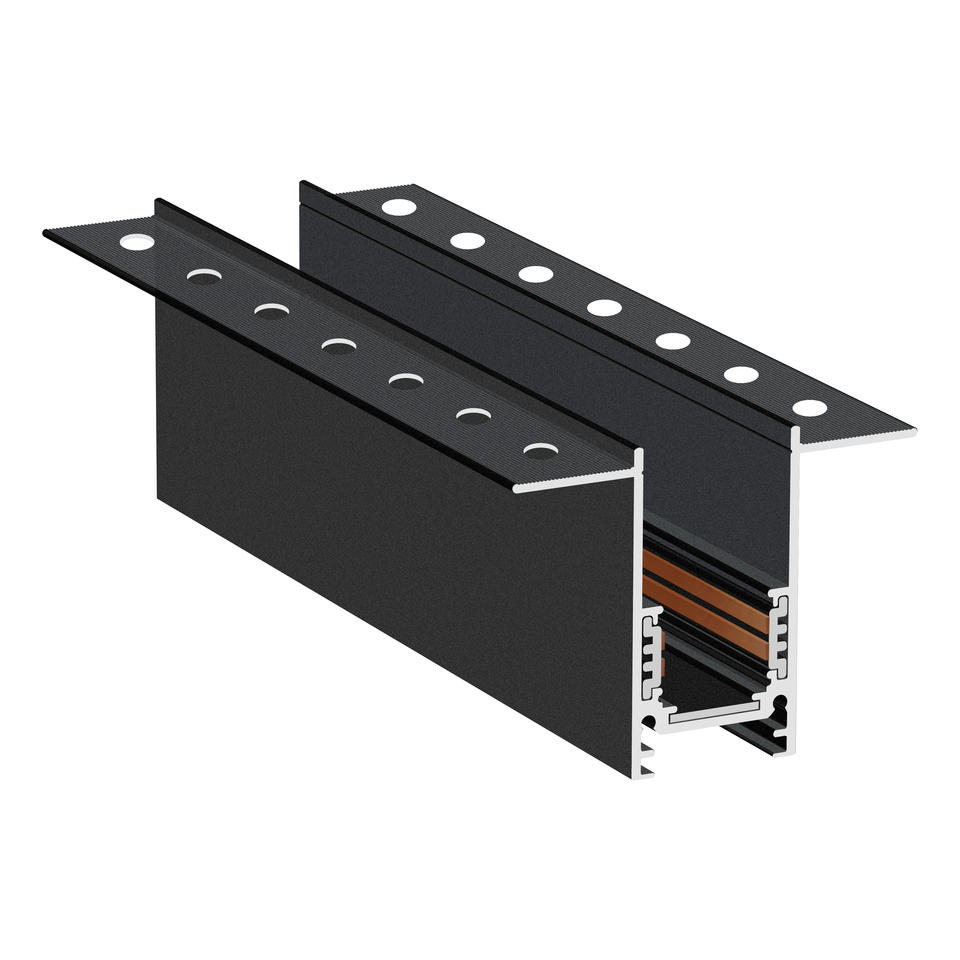 DALI Dimmable DC48V Magnetic Track Rail System 4 Wire 1M 2 M 3M ...