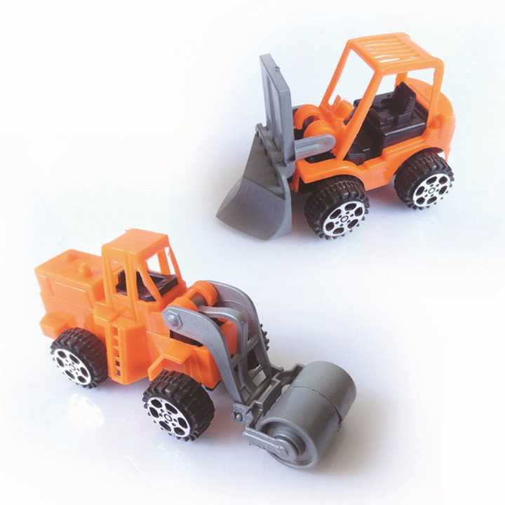 Hot Sale 1:5 Scale Plastic Pull-Back Truck Model 6 Style Small Cars for ...